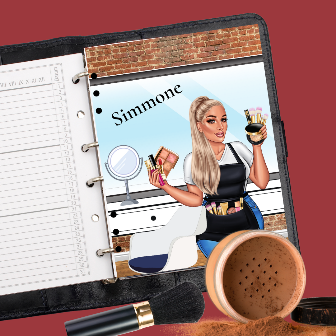 Makeup Artist Planner Cover Set or Dashboard – Every Girl Planners